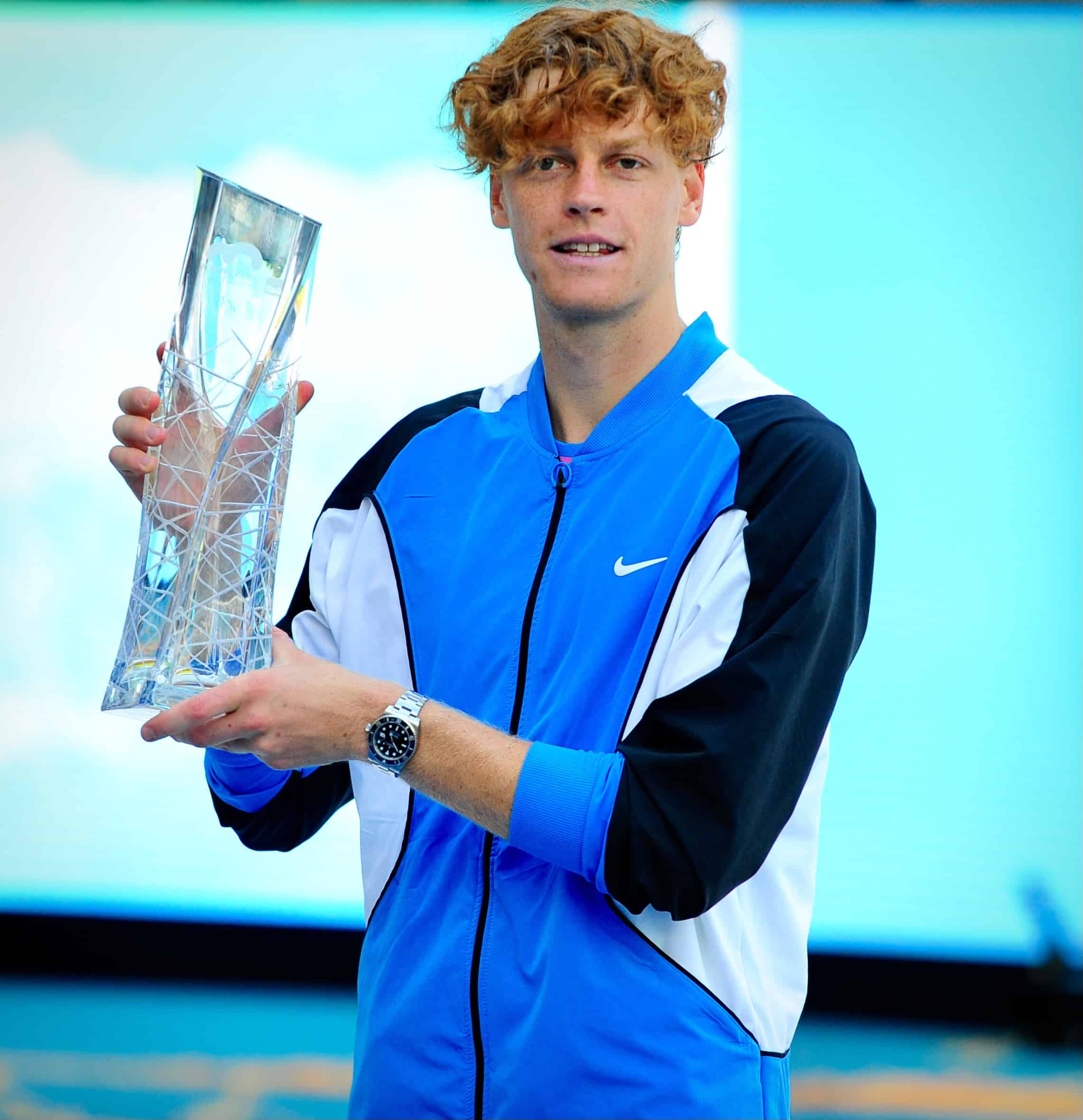 Jannik Sinner achieved victory at the Miami Open for the first time by ...