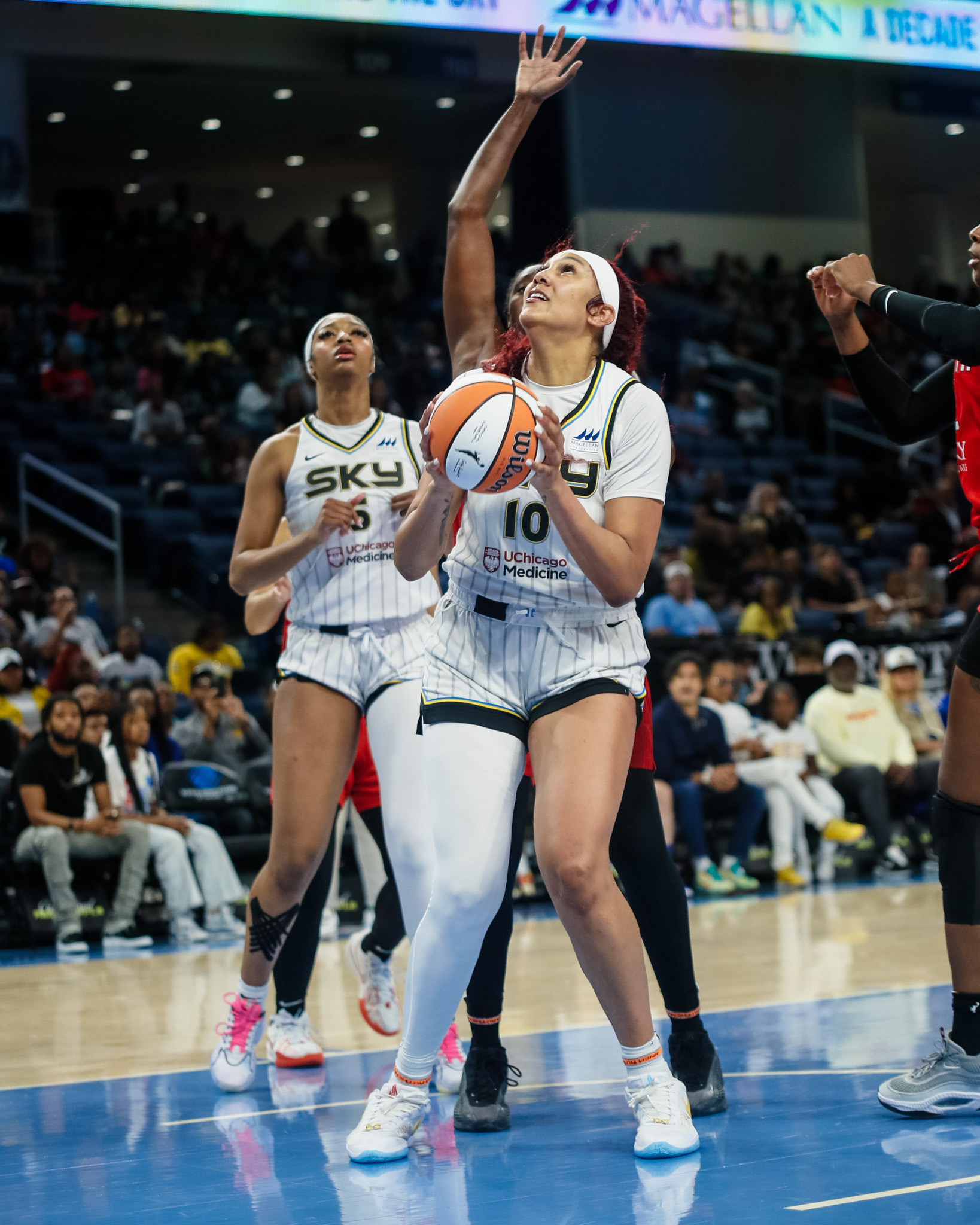 Angel Reese and Kamilla Cardoso of the Chicago Sky have been selected ...