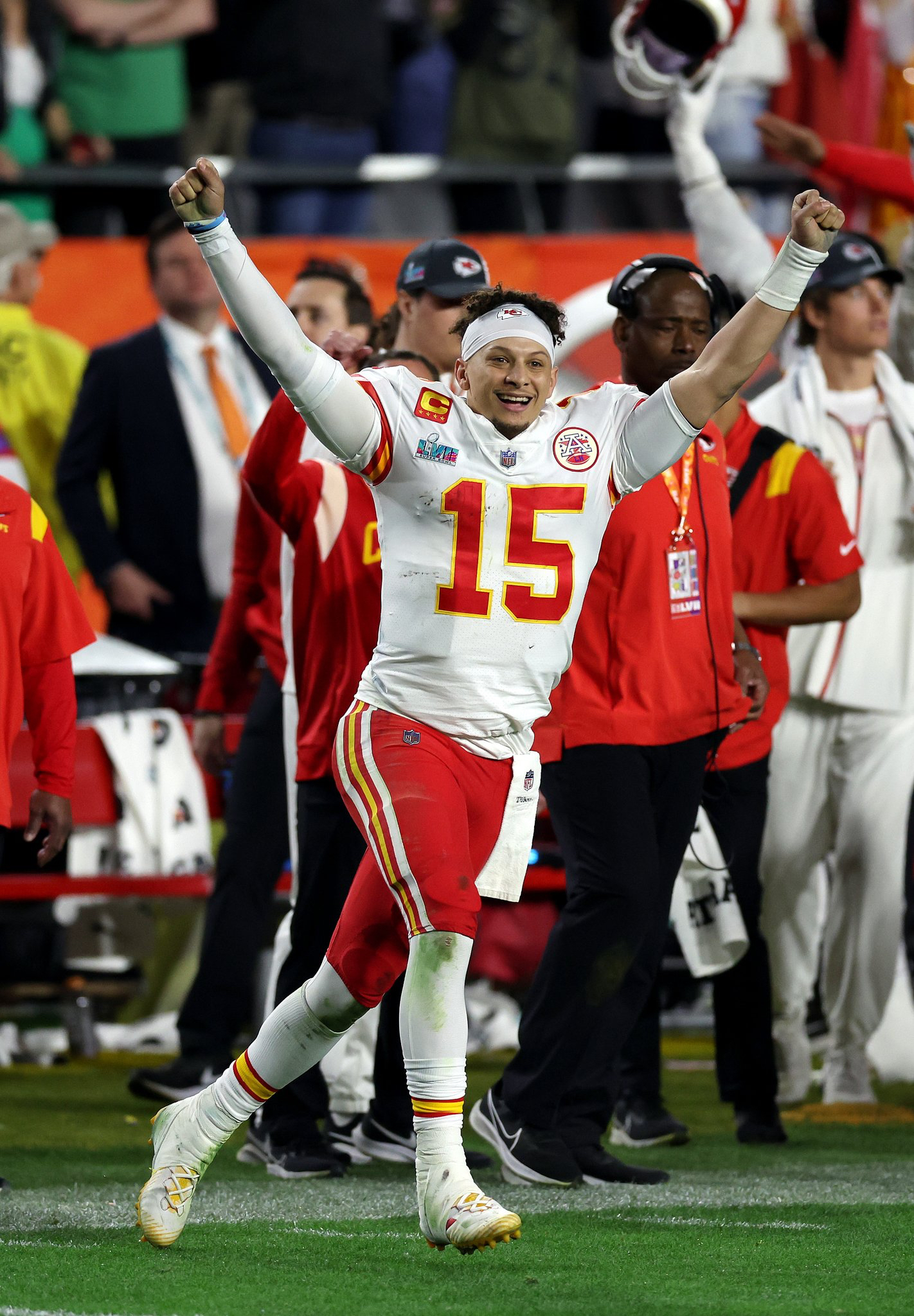 Patrick Mahomes, quarterback for the Kansas City Chiefs, has been ...
