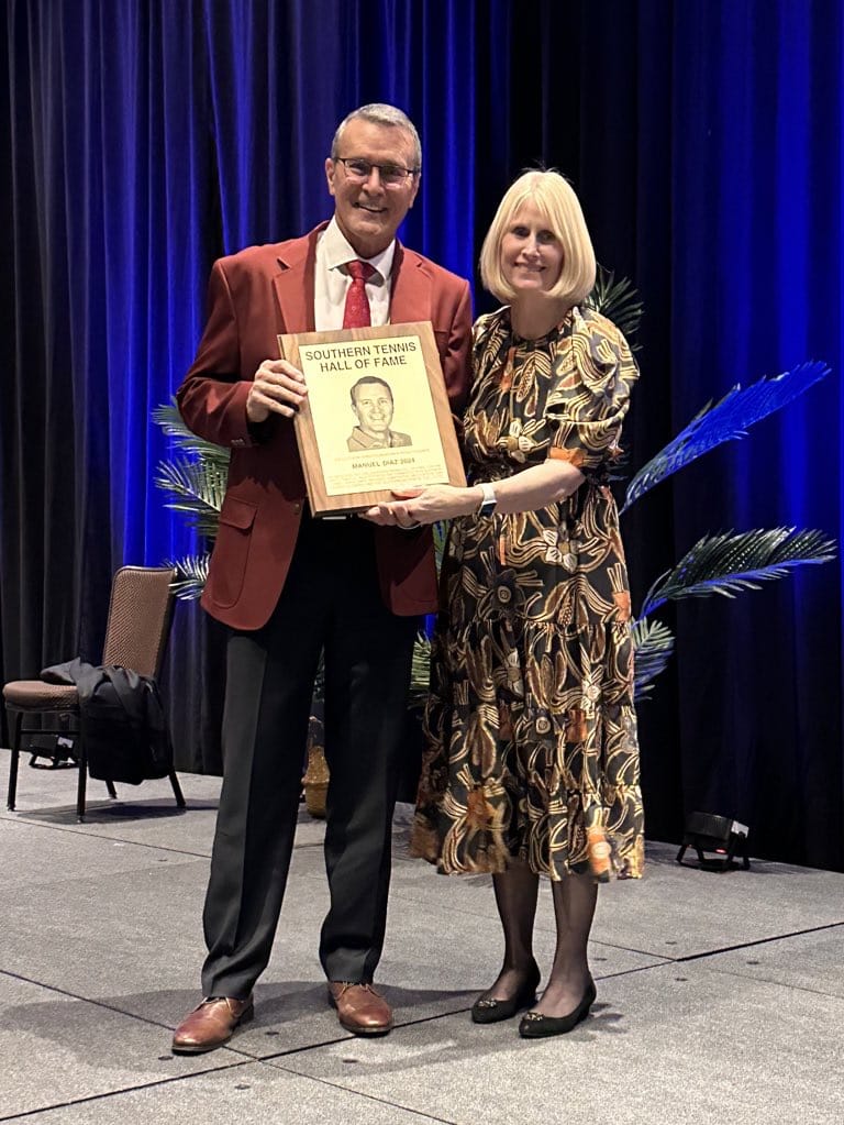 Manuel Diaz inducted into the USTA Southern Hall of Fame Class of 2024 ...