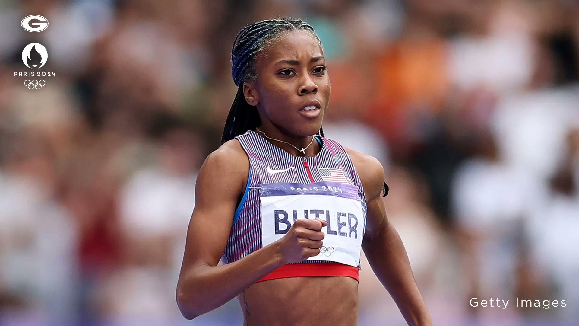 Aaliyah Butler, a rising junior from the University of Georgia, made ...