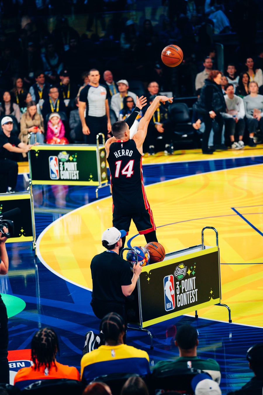 Miami Heat player Tyler Herro is the champion of the 2025 3-Point ...