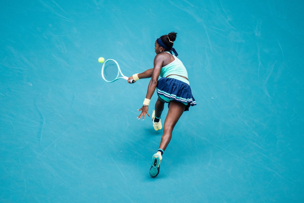 Coco Gauff achieved the victory in 47 minutes at Miami Open ...