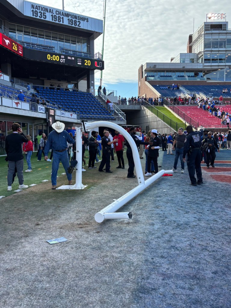 Miami Hurricanes are defeated by SMU Mustangs in overtime. - WORLDWIDEWEST