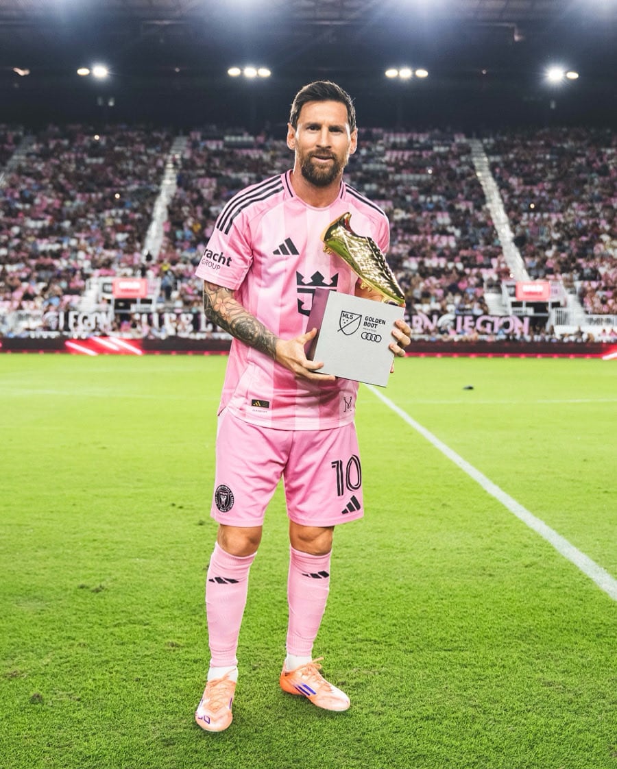 Lionel Messi Receives 2025 MLS Golden Boot Award - WORLDWIDEWEST